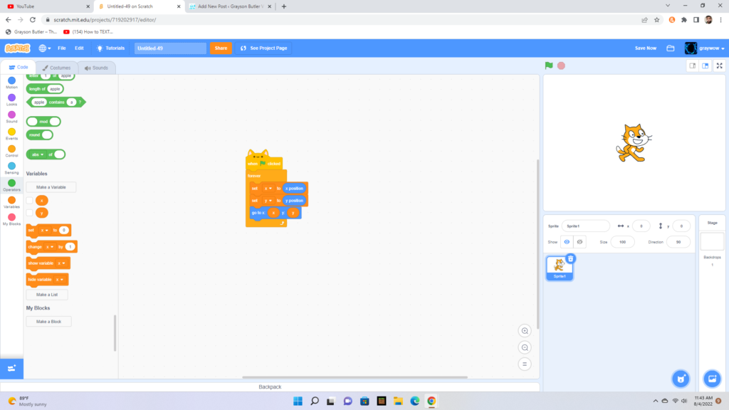 useless stuff in scratch – Grayson Butler V1